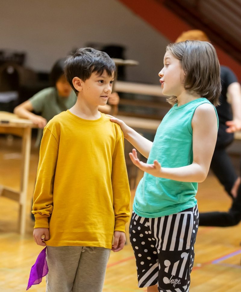 Oliver! at Leeds Playhouse: Young Company of Actors in Rehearsals ...