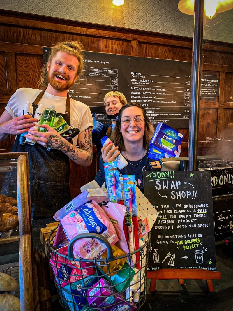 200 Degrees Charity Day Swap Shop on 5 December | Leeds Living