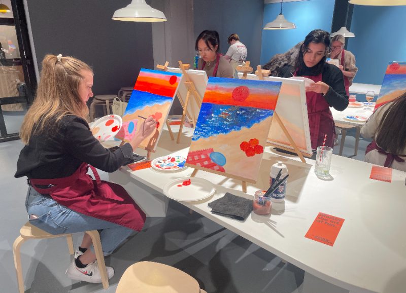 Pinot and Picasso's Paint and Sip Has Arrived in Leeds | Leeds Living