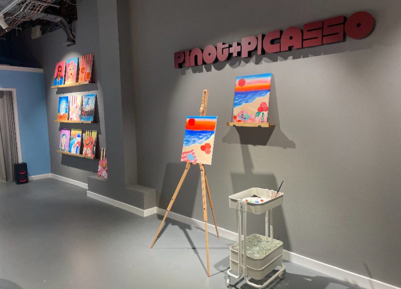 Pinot and Picasso's Paint and Sip Has Arrived in Leeds | Leeds Living