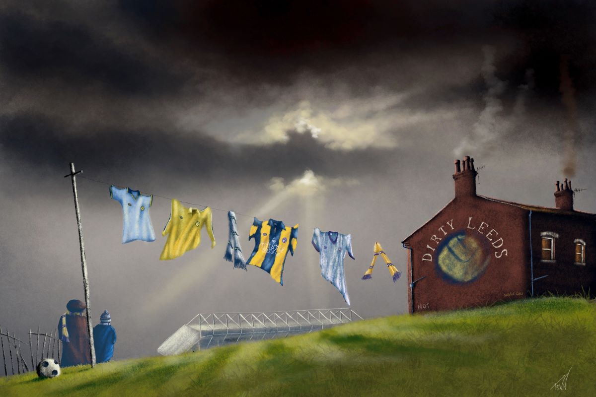 The Man Who Paints Football: Elland Road - Celebrated by Paul Town ...